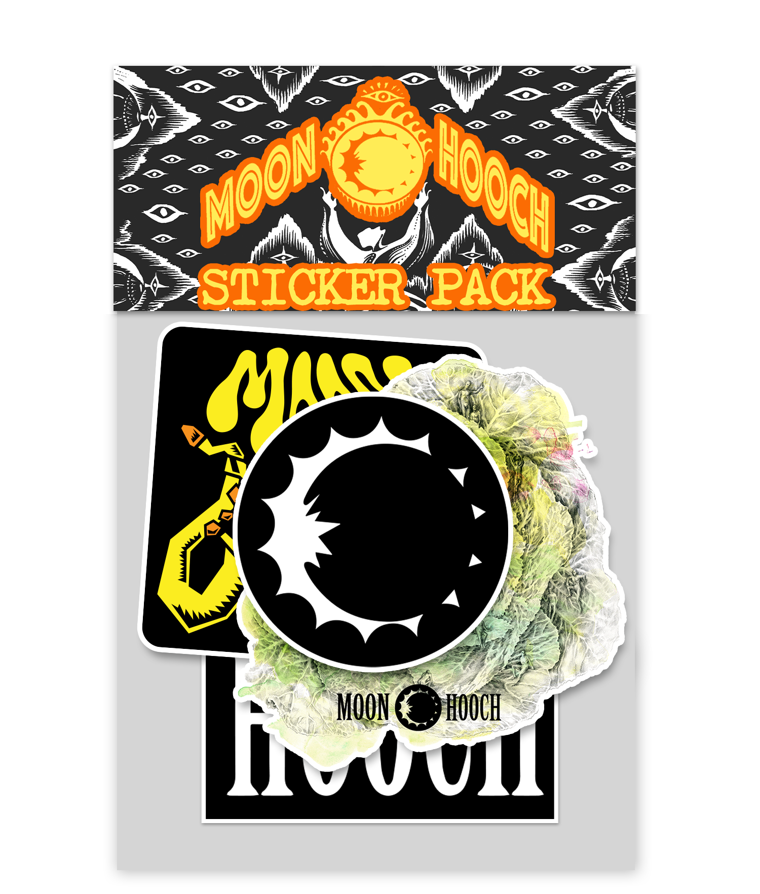 Moon Hooch Sticker Pack